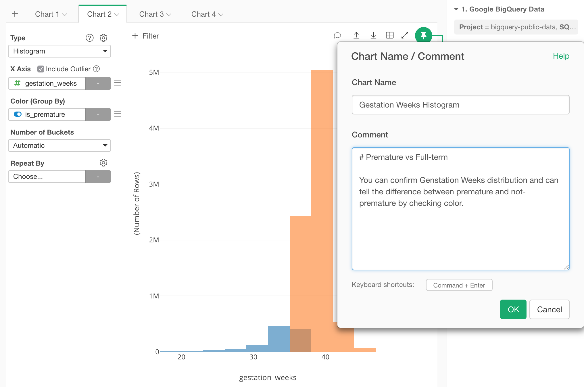 As for comment, you can use Markdown to markup your text.