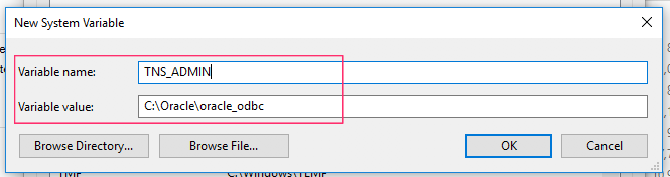 Oracle Instant Clientを使ってWindowsからODBCでOracle Databaseに接続する方法