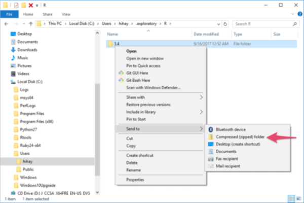 Creating R environment where R script from Exploratory can run