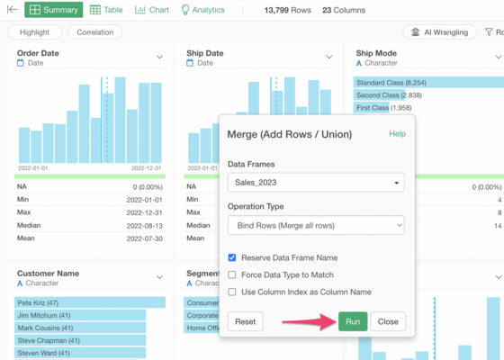 How to Merge Data Frames