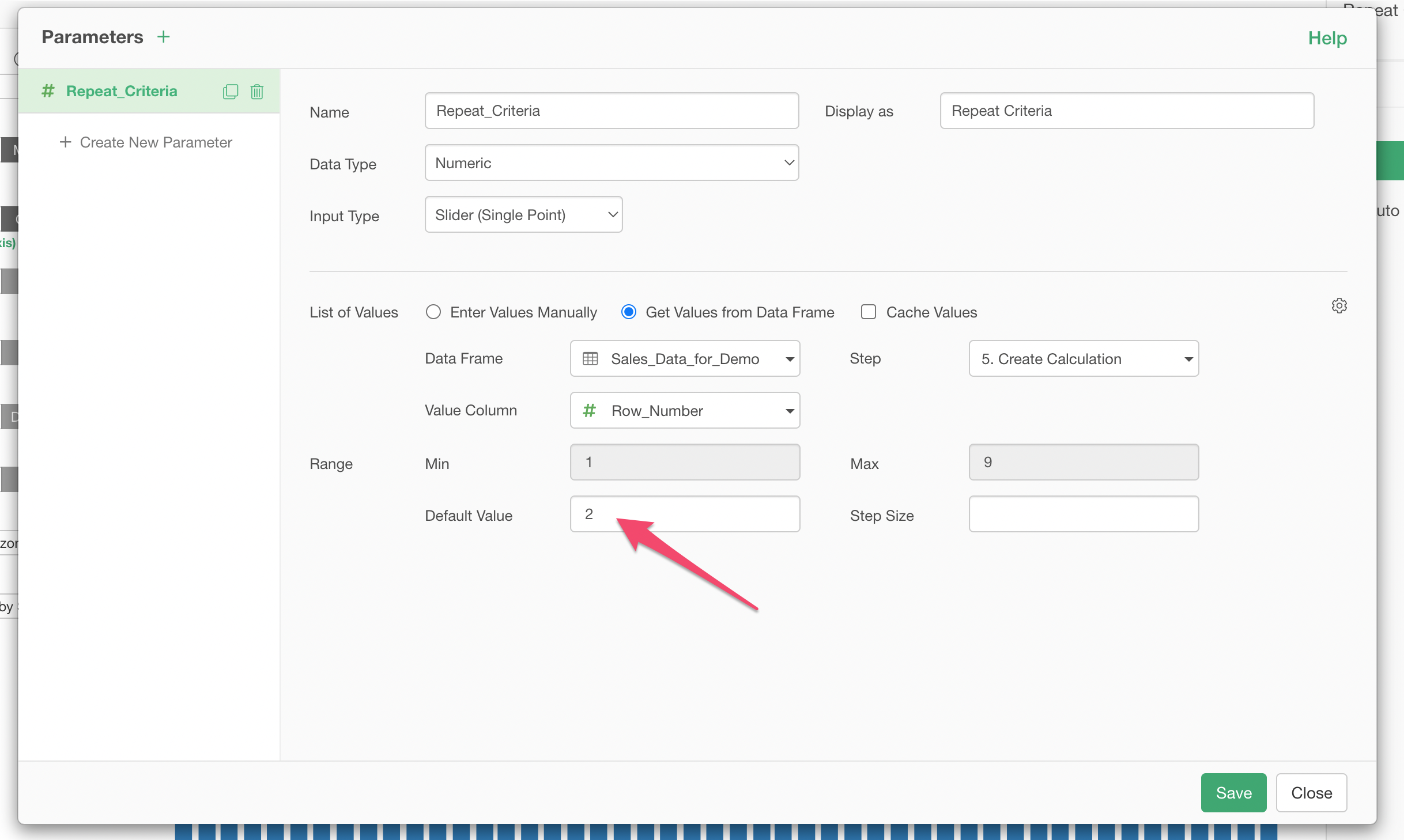 Once the setup is done, you can click on the Save button.