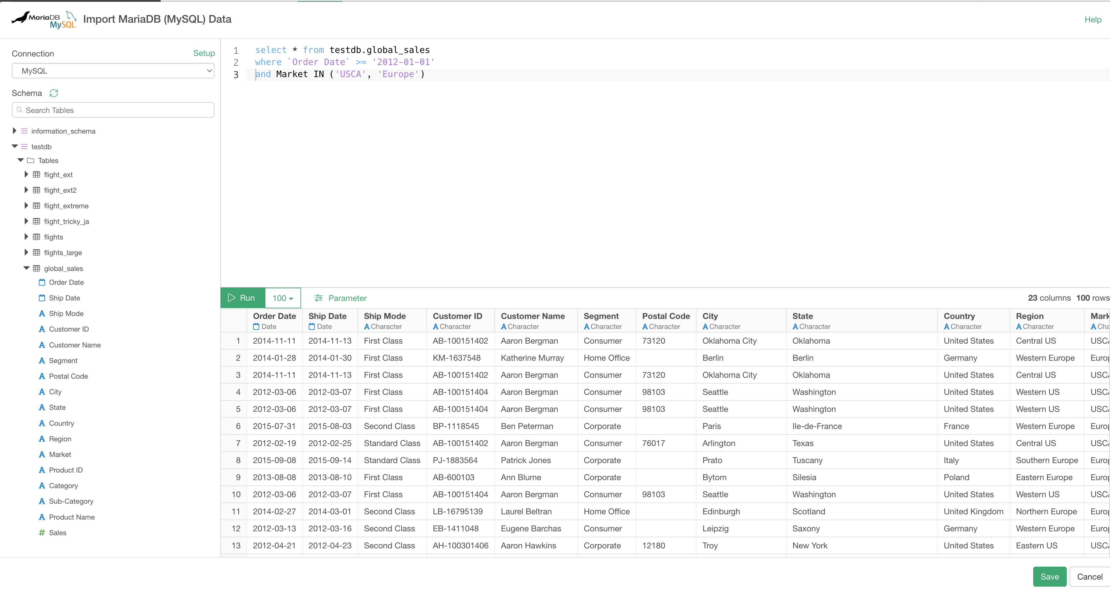 Now We Want To Parameterize This Sql Query So That We Can Set The Order Date Condition Value And