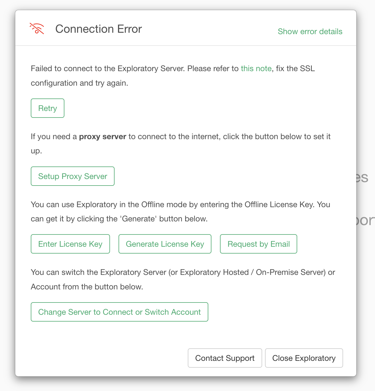 In this note, we will introduce methods for resolving connection errors ...