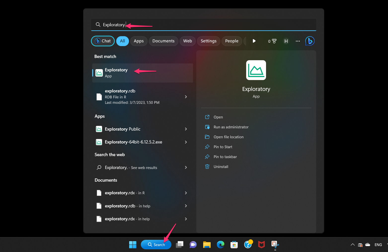 5. Setup Exploratory Repository