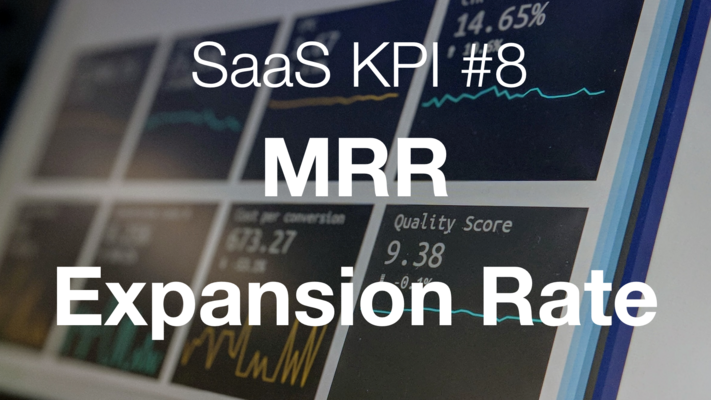 SaaS KPI - MRR Expansion Rate