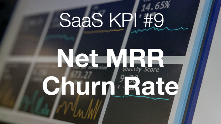 SaaS KPI - Net MRR Churn Rate