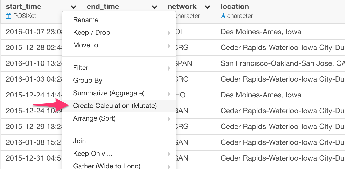 And type the calculation and click ‘Run’ button.
